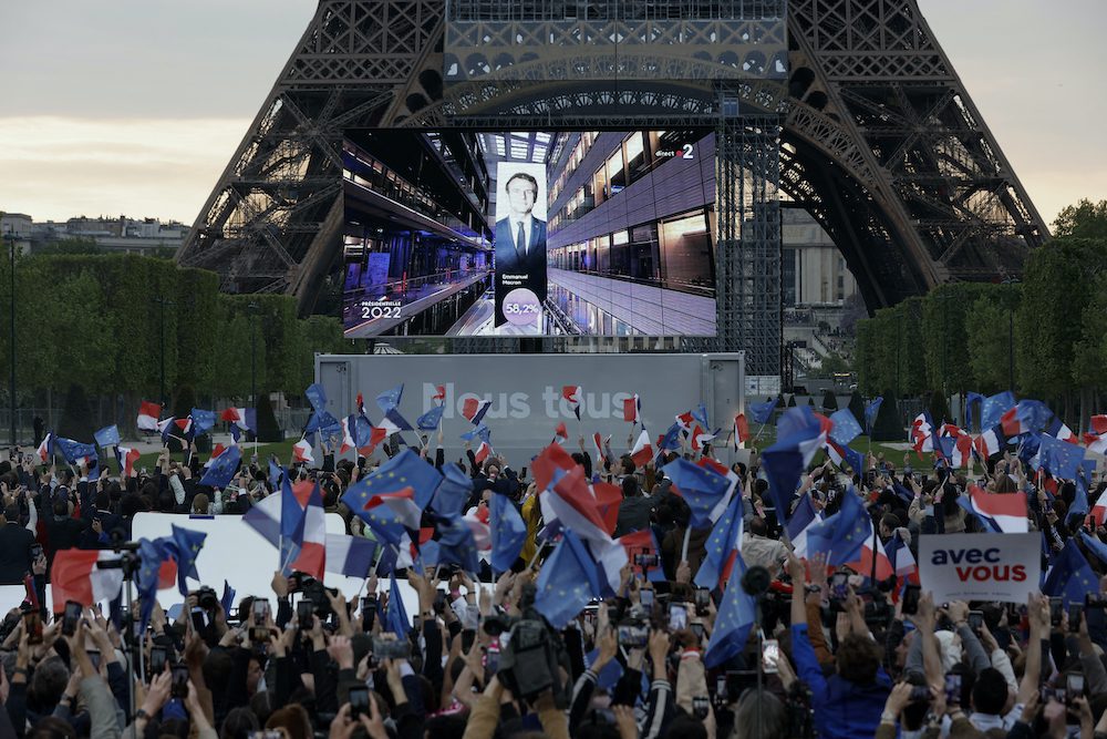 In troubled France, no honeymoon for re-elected Macron - NEWS.MC ...