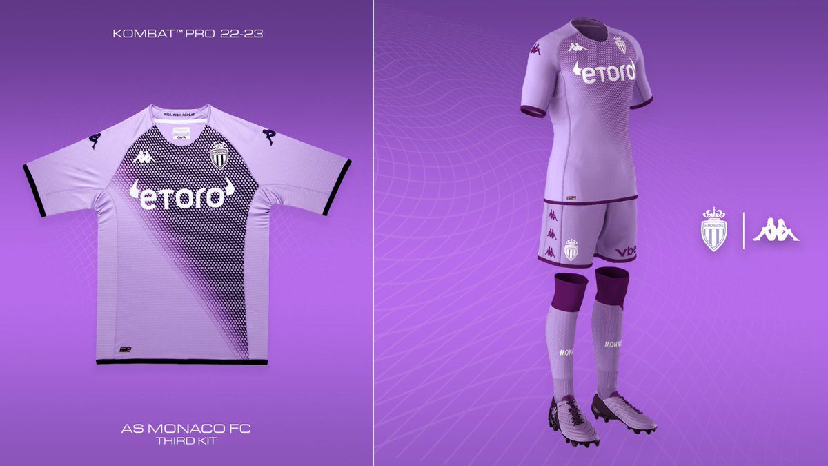 AS Monaco unveil new third kit in bold new colour - NEWS.MC - Monaco News