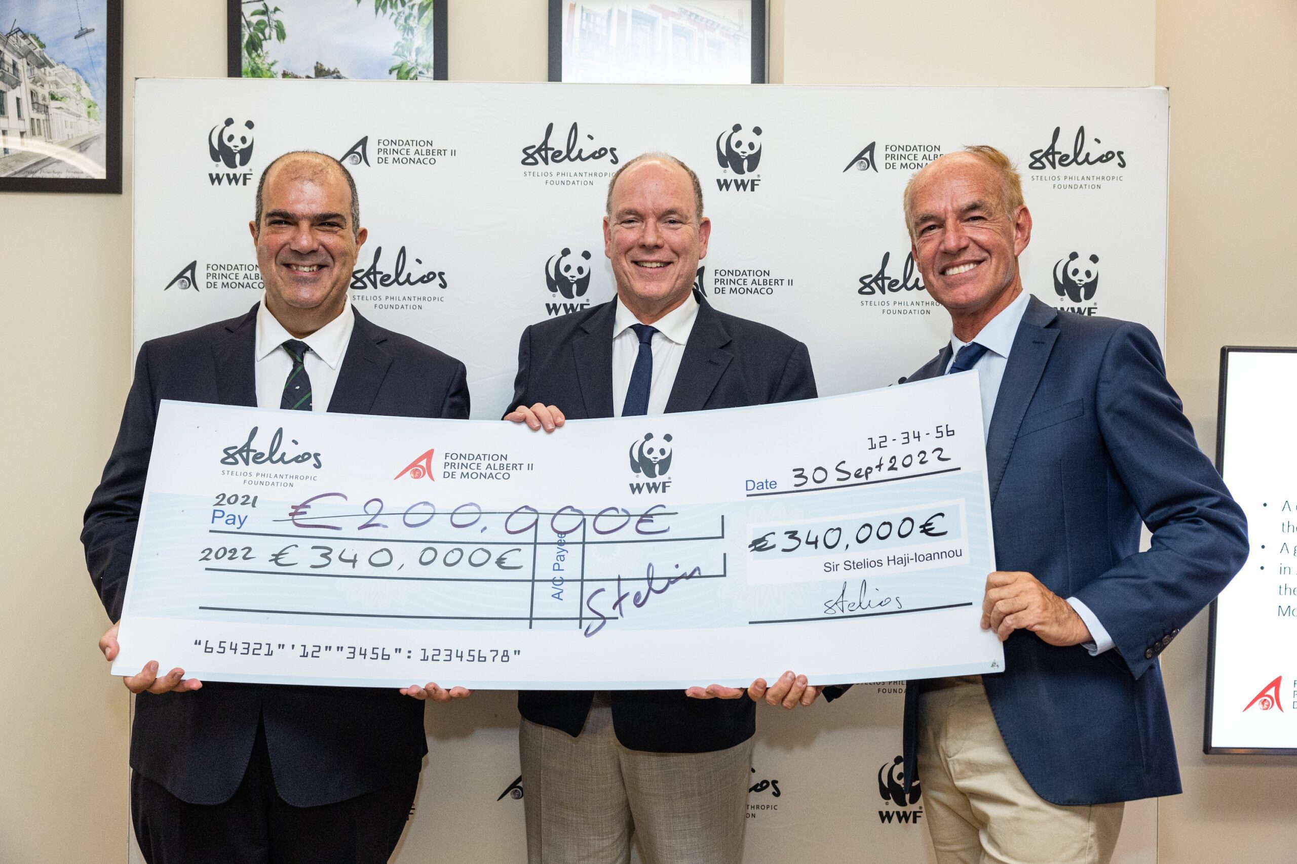 Stelios dinner raises 340,000 euros for environment - NEWS.MC - Monaco News