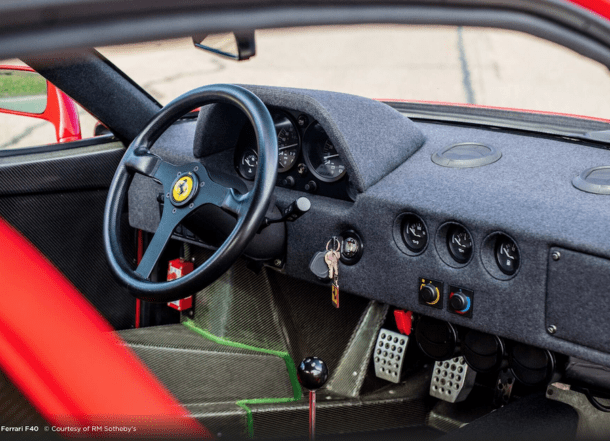 Bids invited on Alain Prost's Ferrari F40 - NEWS.MC - Monaco News