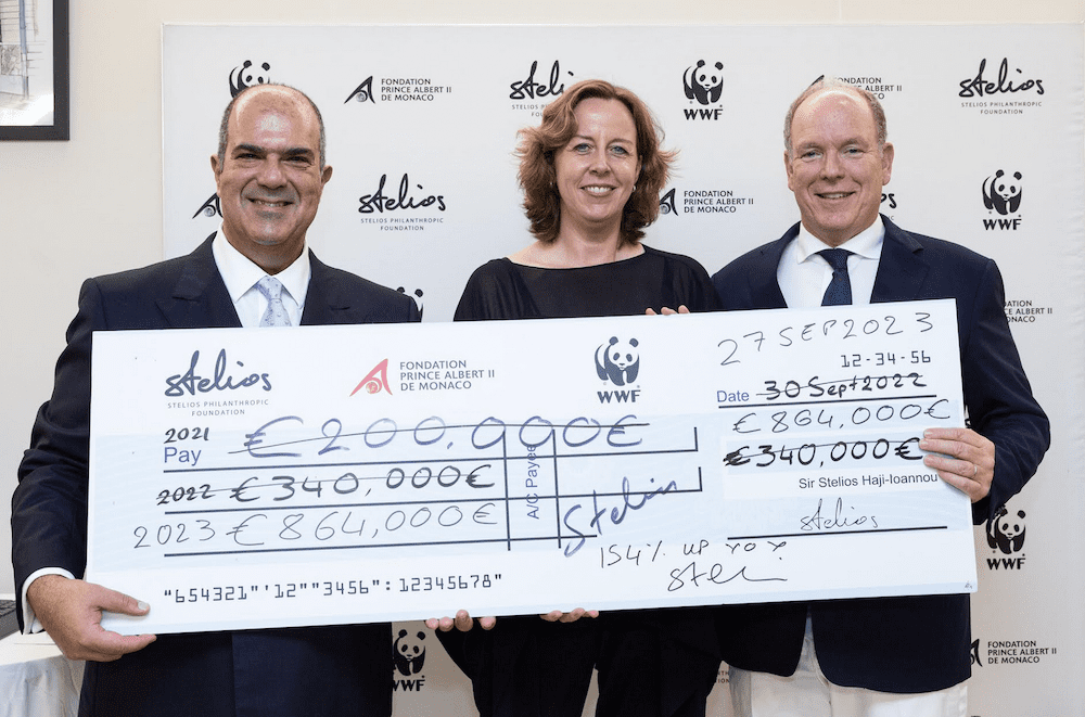 Sir Stelios and friends raise funds for Pelagos Sanctuary - NEWS.MC ...