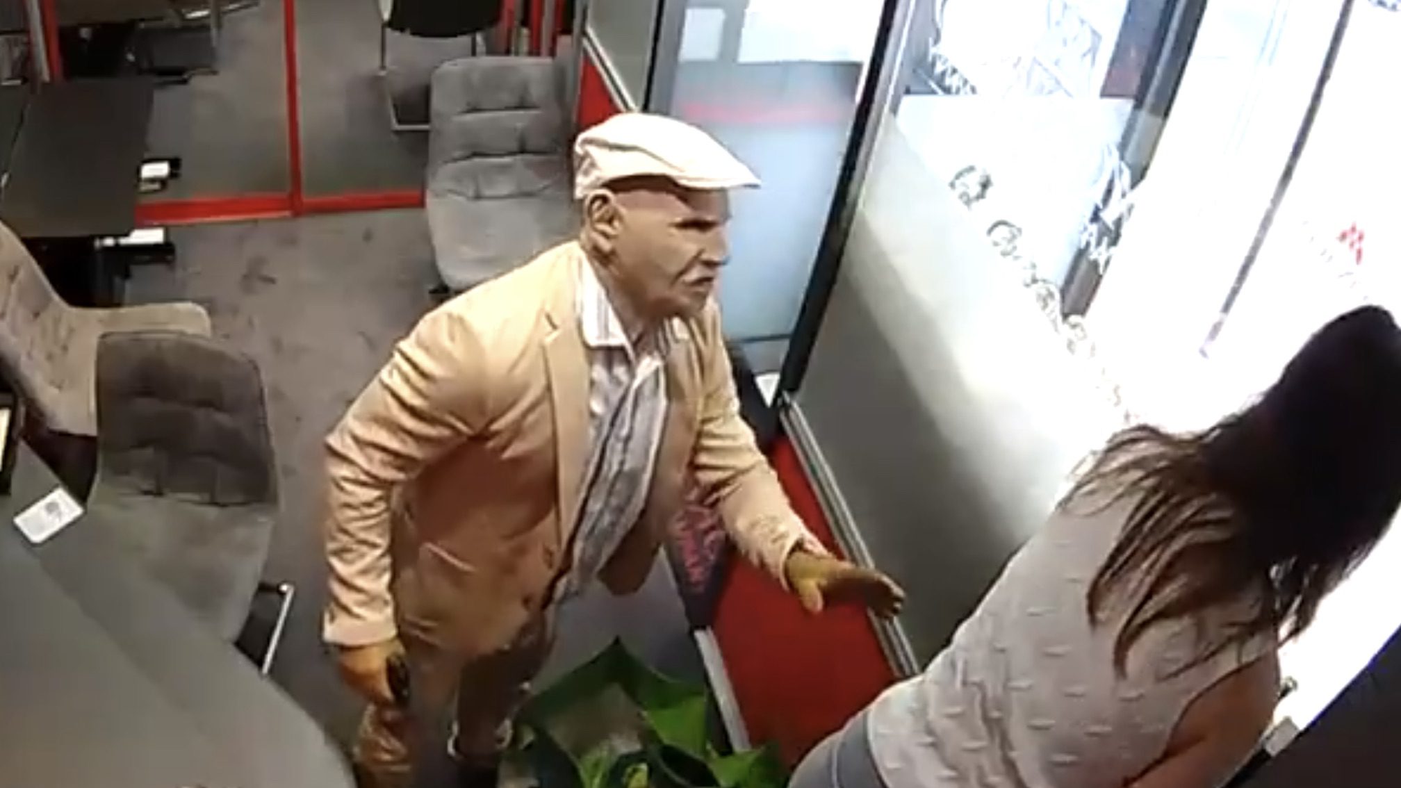 Footage reveals armed robber disguised himself as older man in Monaco ...