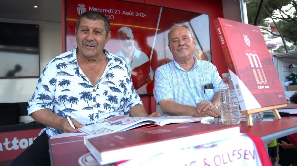 AS Monaco fans celebrate Centenary with legend Delio Onnis at special ...