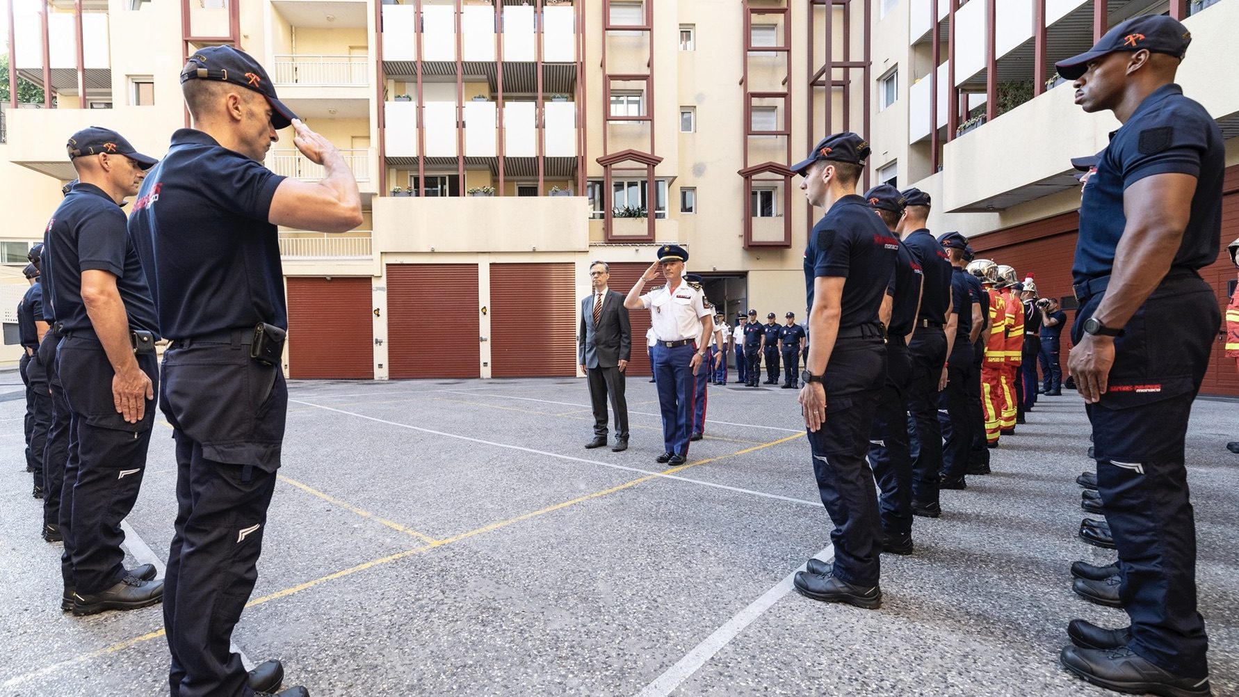 New Interior Minister Lionel Beffre visits Monaco’s Fire Brigade - NEWS ...