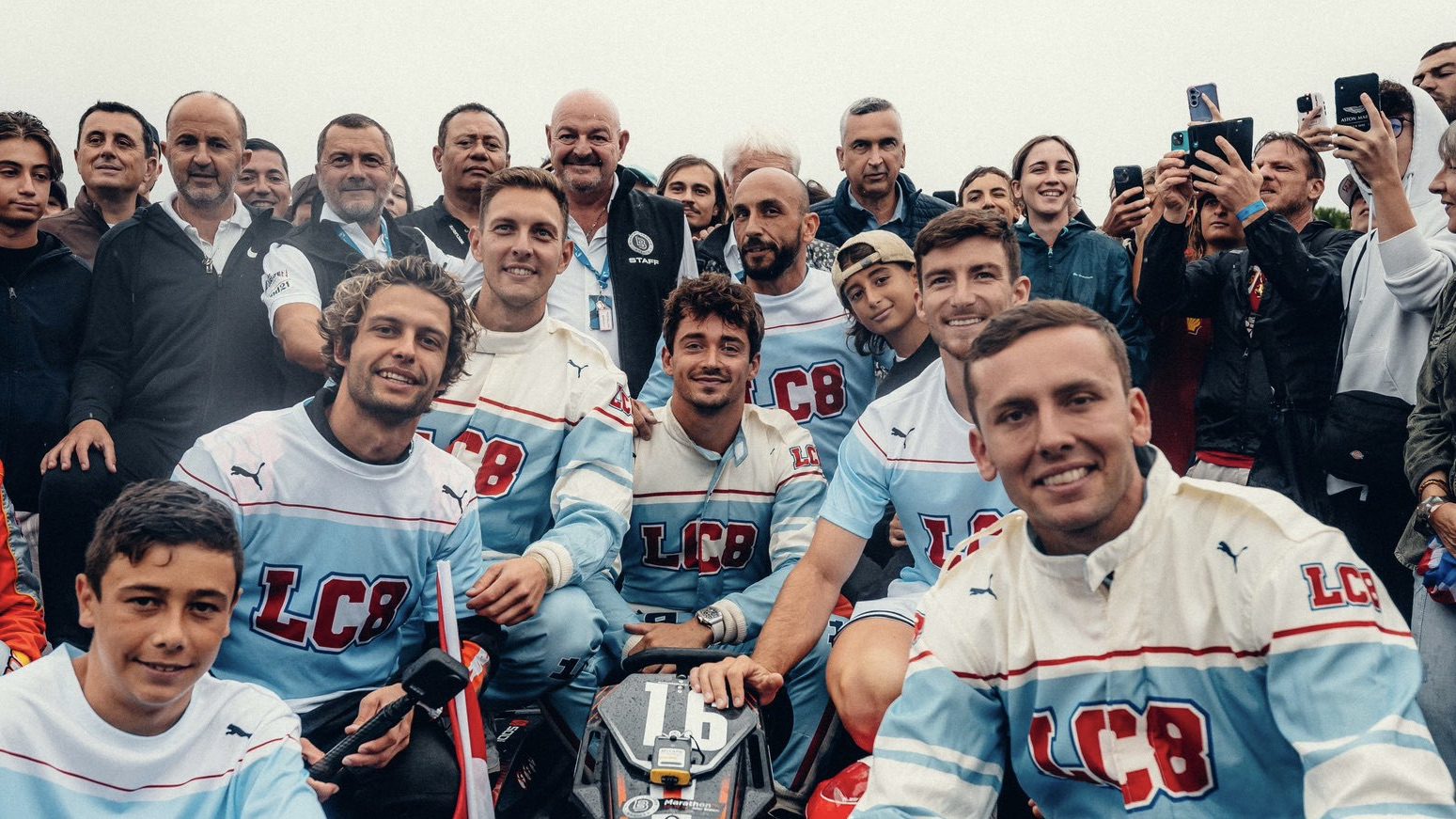 Charles Leclerc leads 42-hour karting marathon in tribute to Jules ...