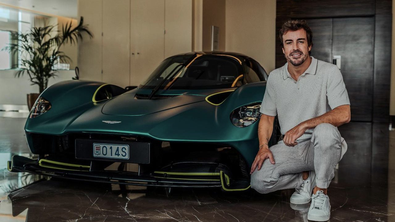 Monaco mayhem: Fernando Alonso’s Aston Martin Valkyrie towed after ...