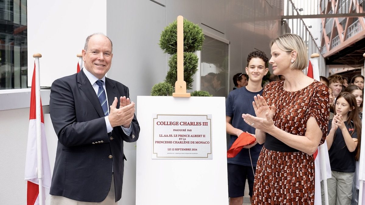 Princely couple inaugurate Collège Charles III, a modern hub for ...
