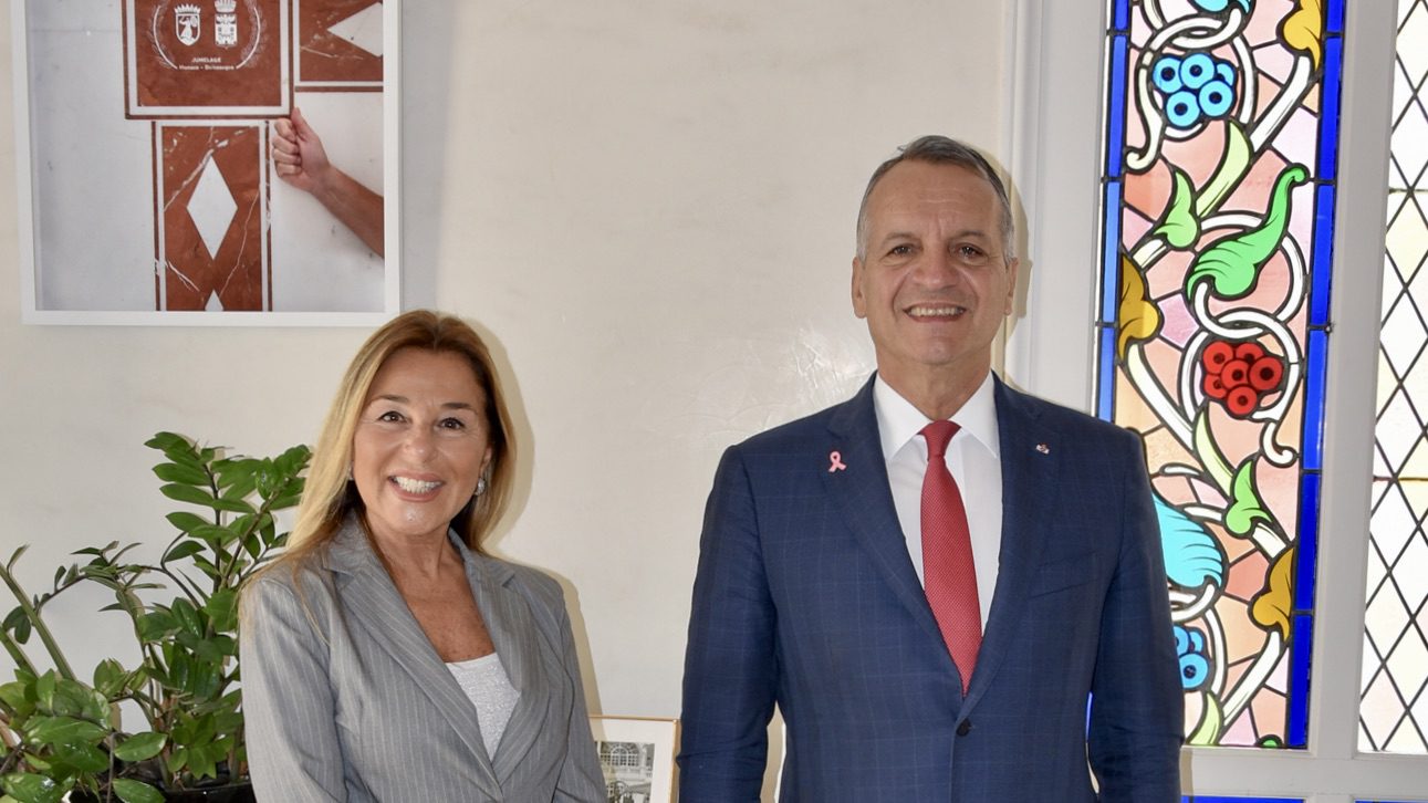 Mayor Georges Marsan Welcomes New Italian Ambassador to City Hall ...