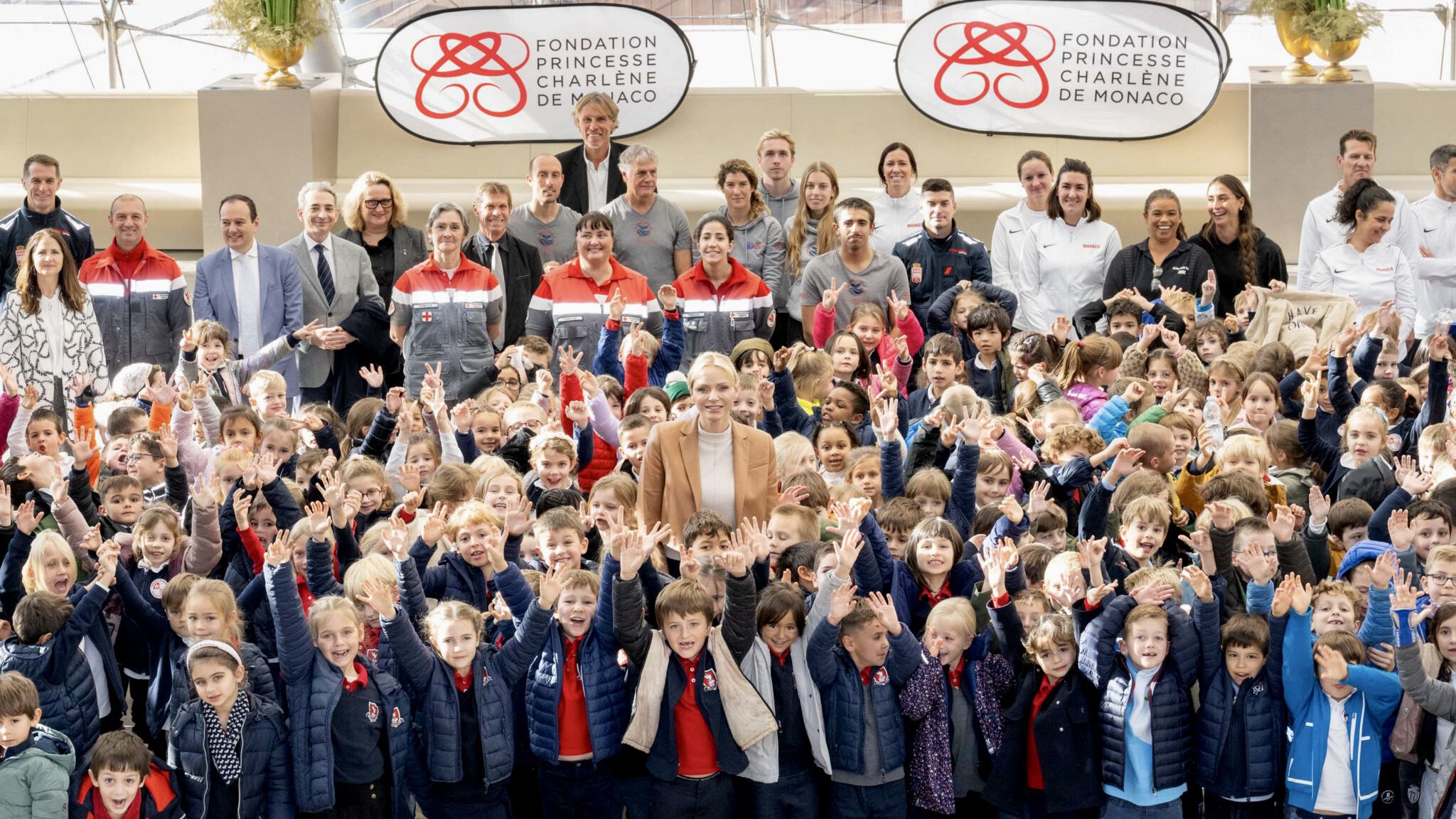 Princess Charlene Leads Drowning Prevention Awareness Event at Grimaldi ...