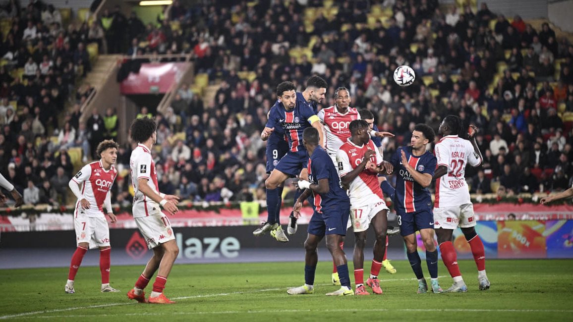 AS Monaco shows heart but falls to PSG in thrilling encounter at Stade ...