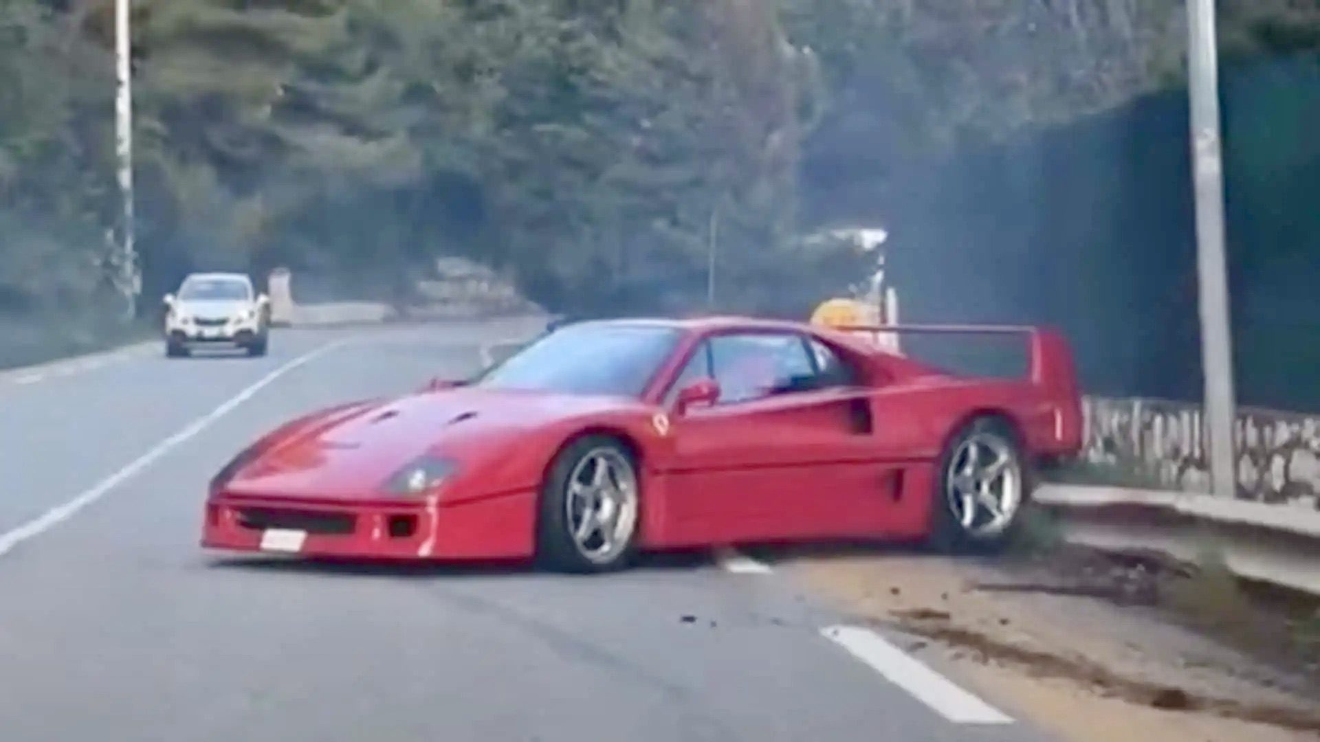 Lando Norris’s Ferrari F40 involved in accident near Monaco - NEWS.MC ...