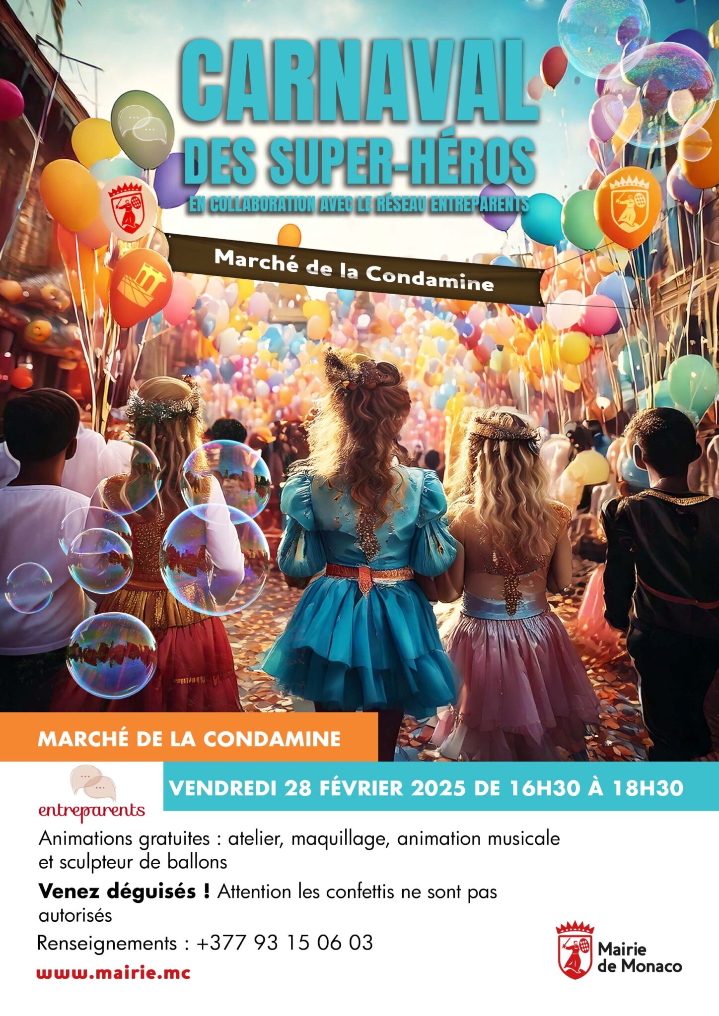 Superheroes take over Monaco for Magical Carnival in Condamine Market ...