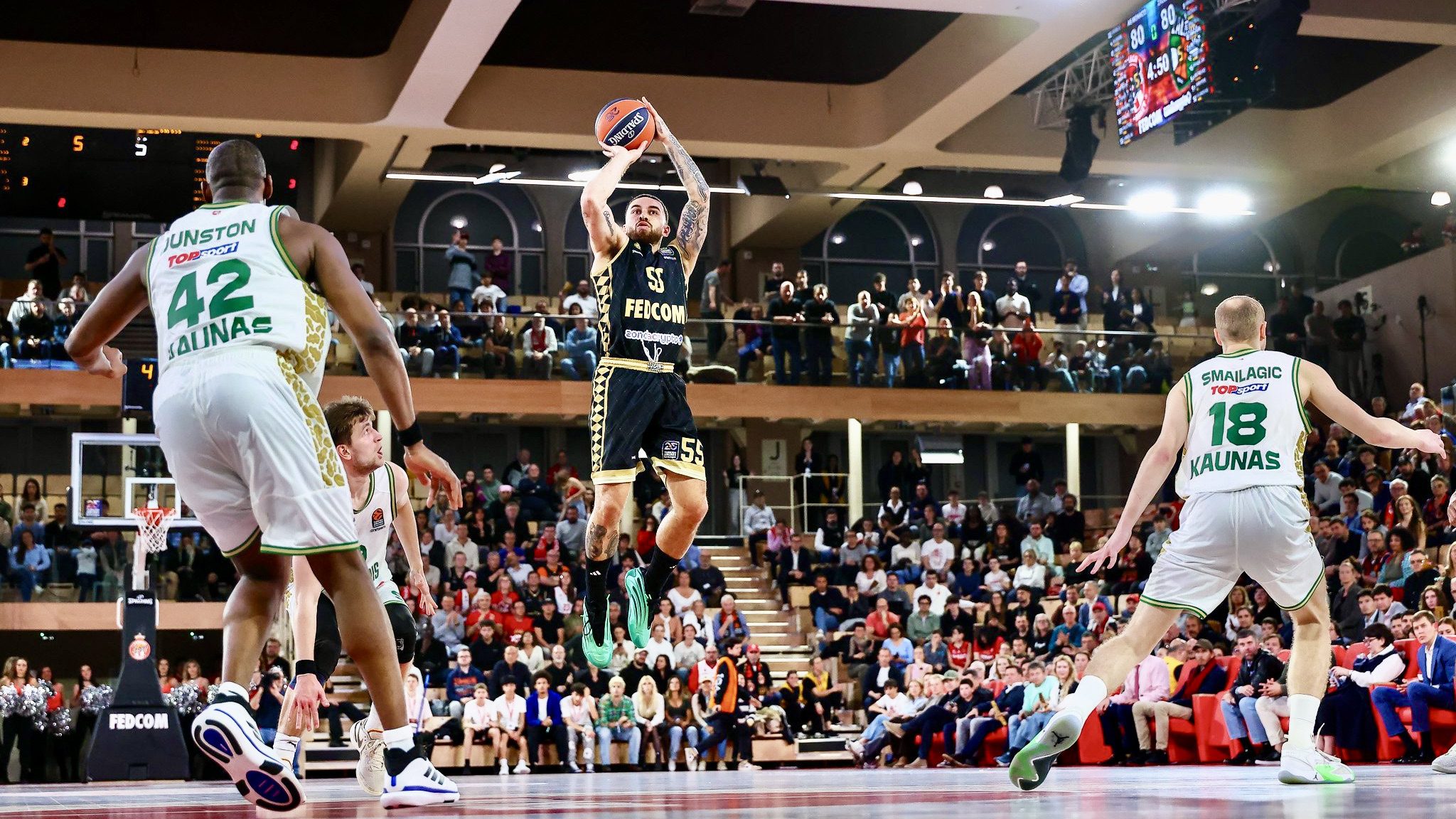 Roca Team edges Zalgiris Kaunas in overtime thriller - NEWS.MC - Monaco ...