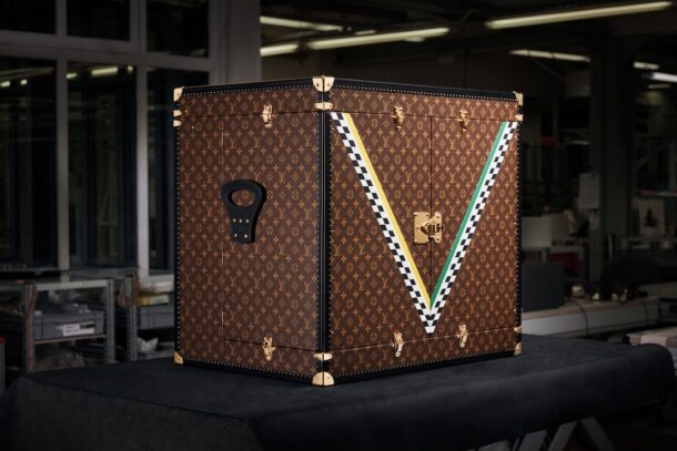 Louis Vuitton showcases Grand Prix flair with 2025 trophy trunk and ...