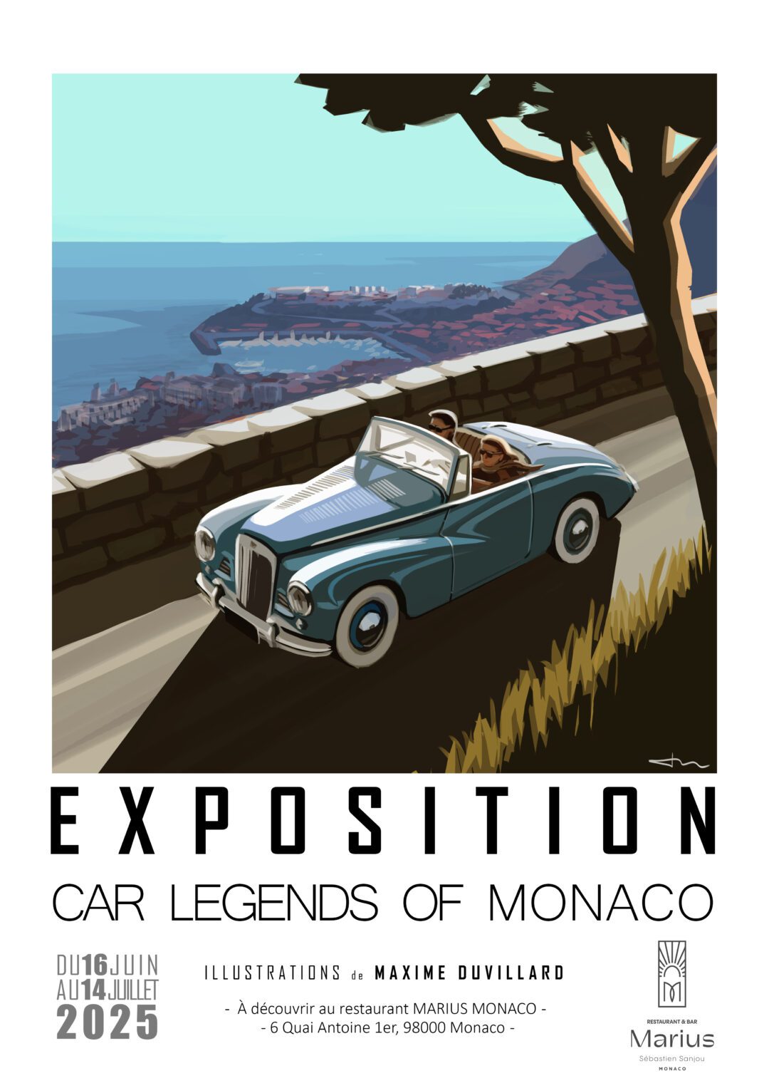 Marius Monaco launches “Car Legends of Monaco” exhibition in third ...