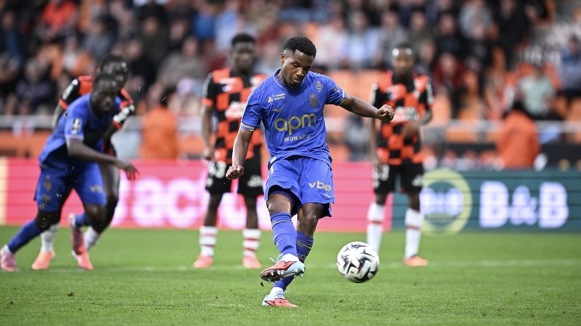 Monaco down to ten men in Lorient defeat despite late Ansu Fati goal ...