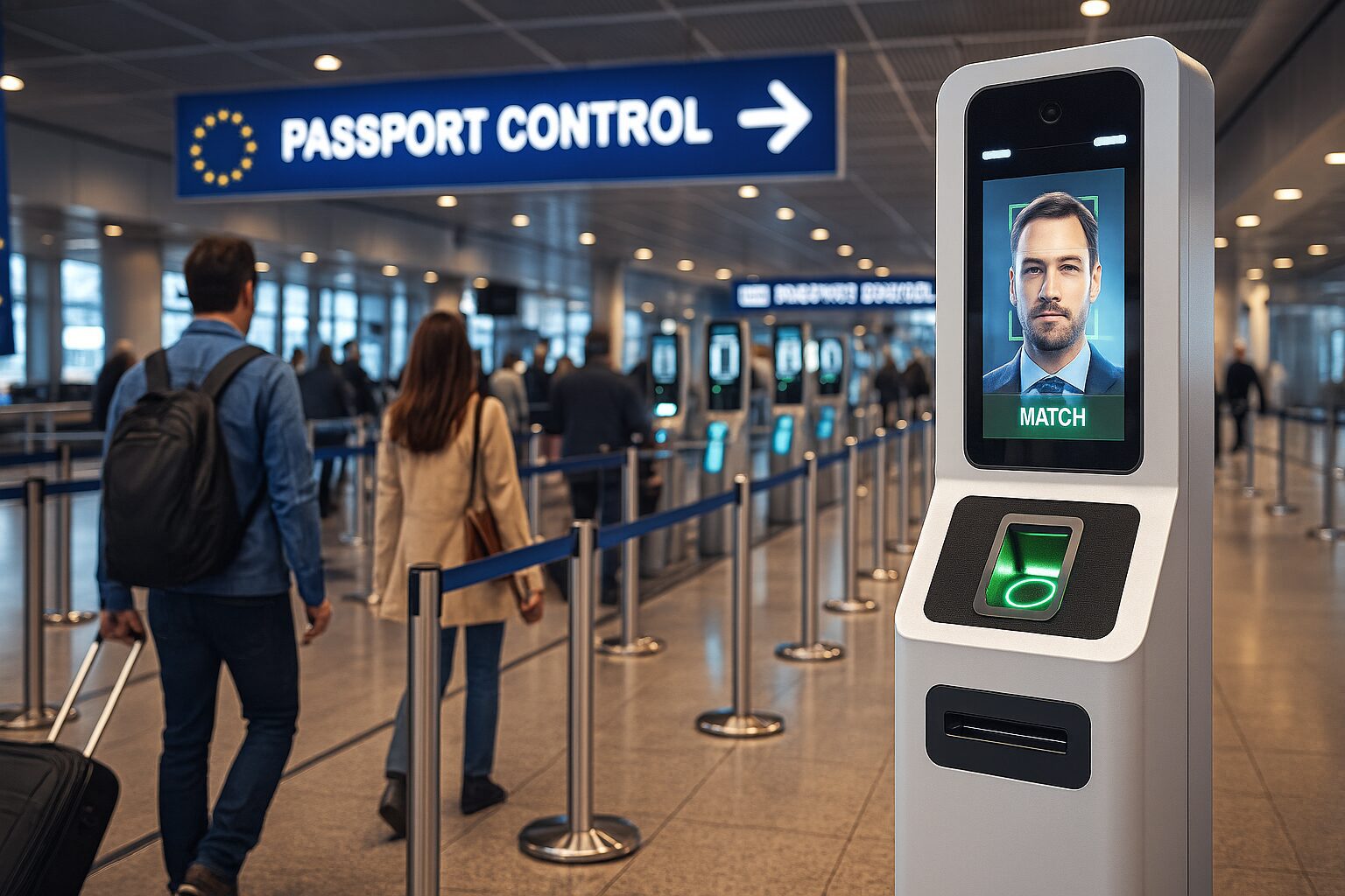 Biometrics replace passport stamps in sweeping EU border reform - NEWS ...