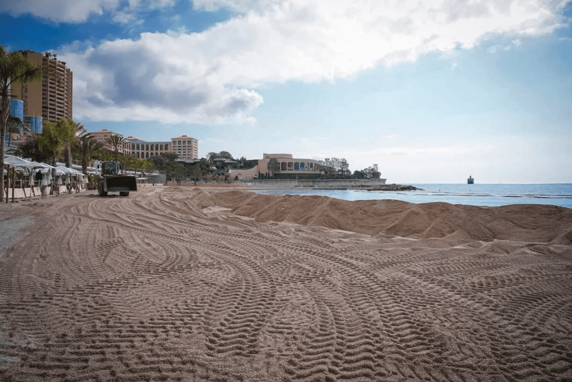 Larvotto beach to undergo spring reprofiling works - NEWS.MC - Monaco News