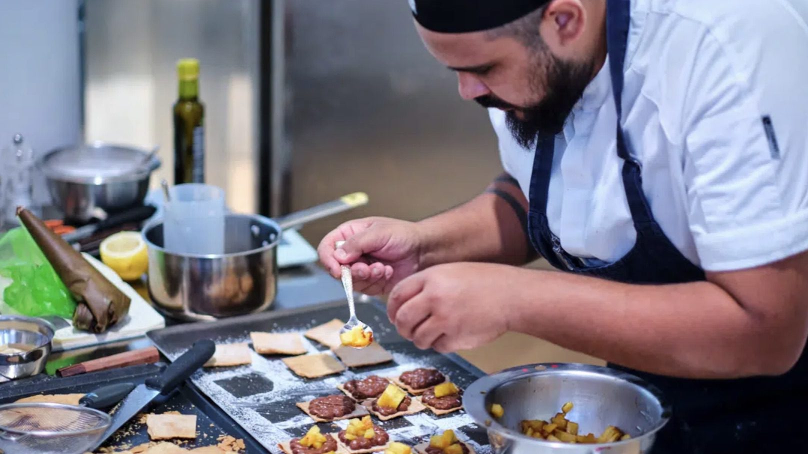 Chef Aaron Thomas takes the title at the seventh Superyacht Chef ...
